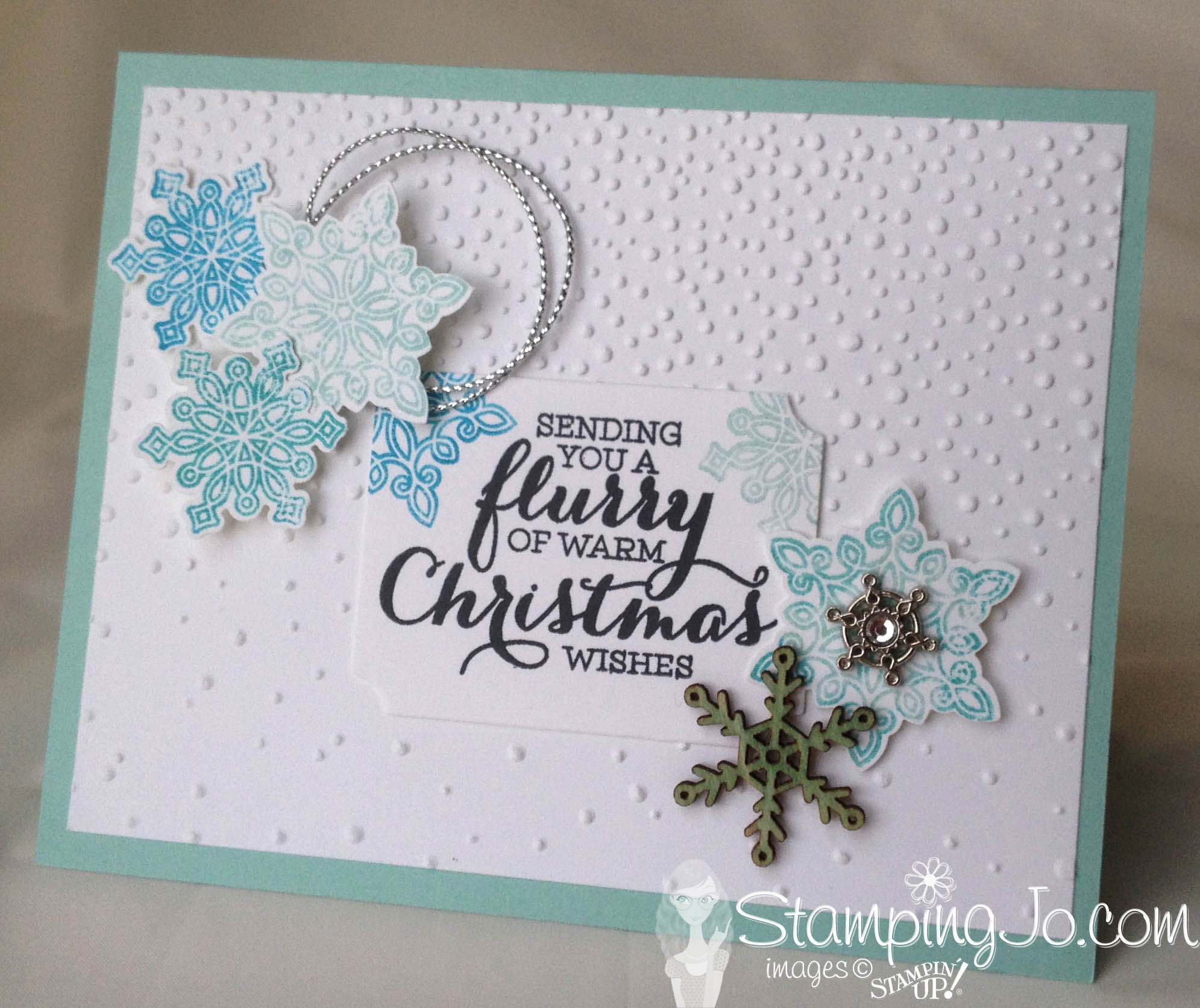 Flurry of Wishes – Hand Stamped Cards with Josee Smuck-Stampin' Up ...