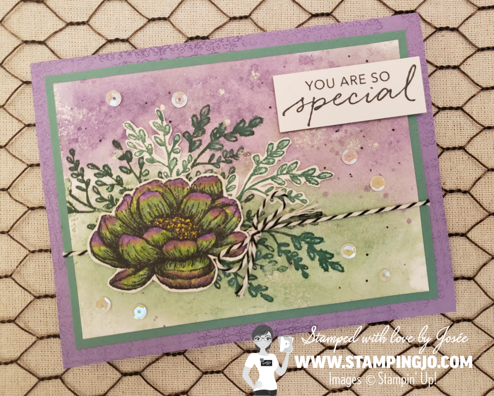 Creative Background #3: You are so special – Hand Stamped Cards with ...