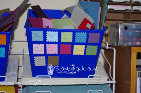 Organizing my Stamp Room – Hand Stamped Cards with Josee Smuck-Stampin ...
